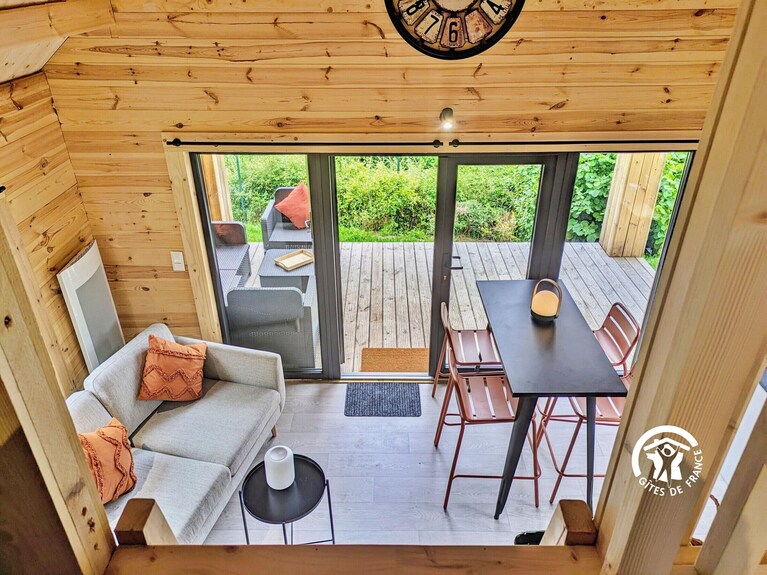 Chalet Confortable 4 Pers., Terrasse, 2 Chambres Au Camping De Coupeau - Laval