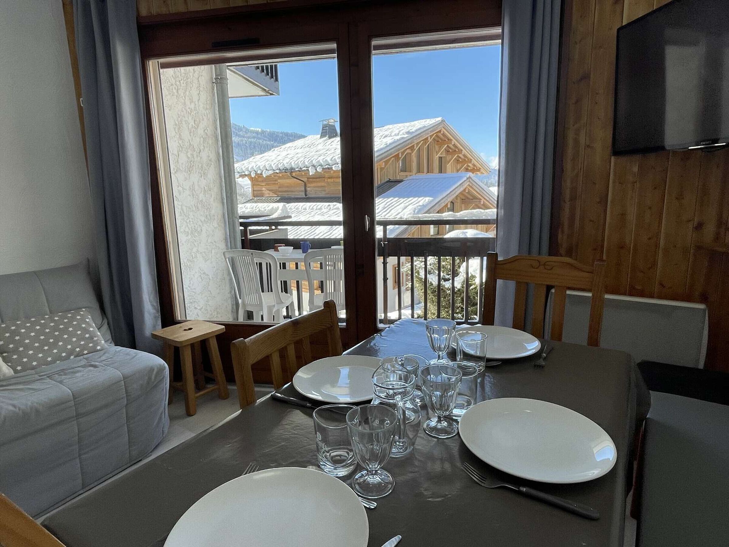 Appartement 2 Pièces Avec Parking, Près Des Pistes - 5 Couchages - Praz-sur-Arly