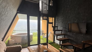 Televisor, piso aquecido