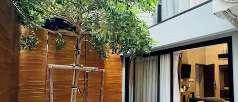 Duplex superluxo | Vista para o jardim