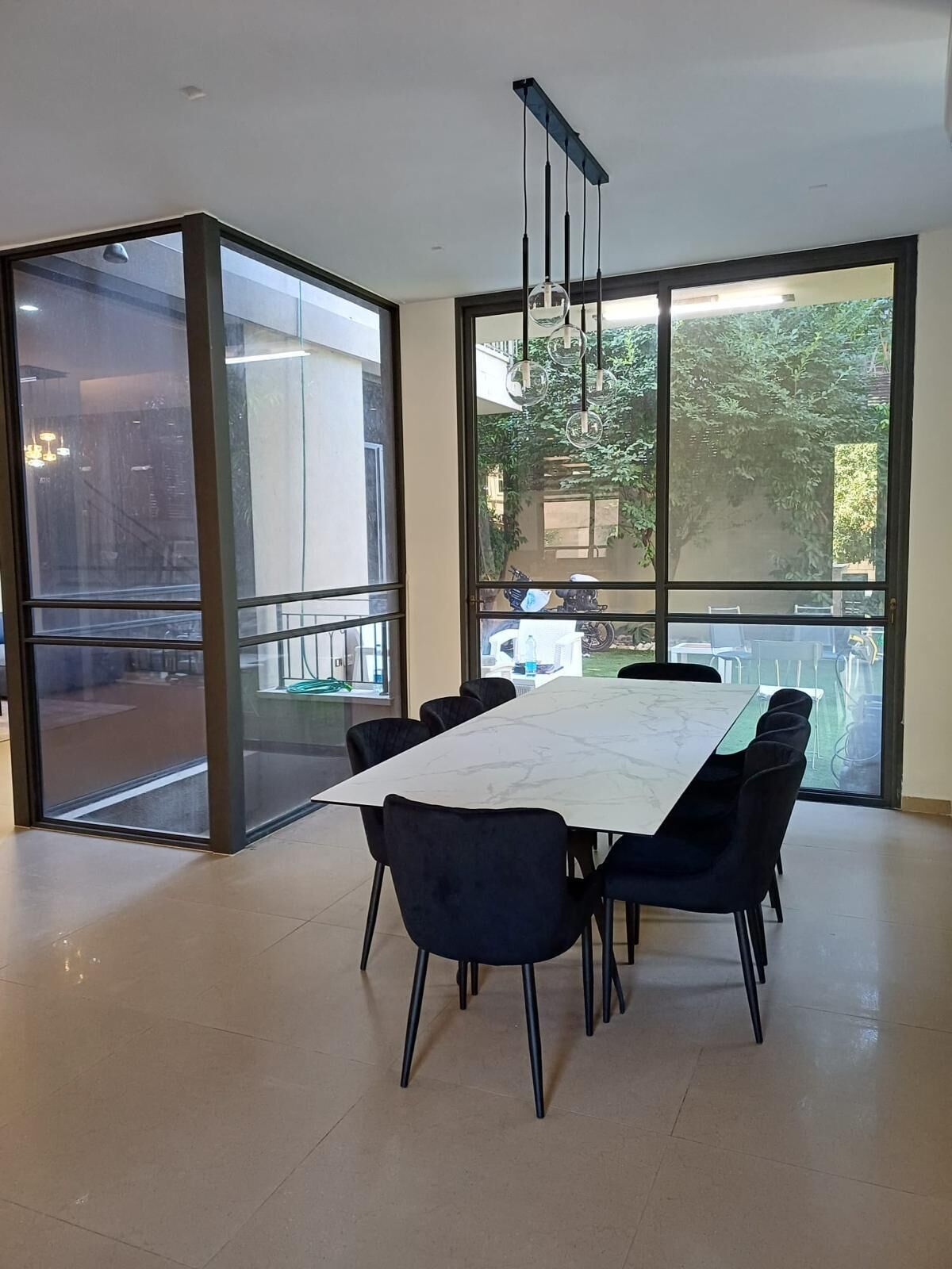 Villa, pátio, vista para o jardim | Refeições no quarto