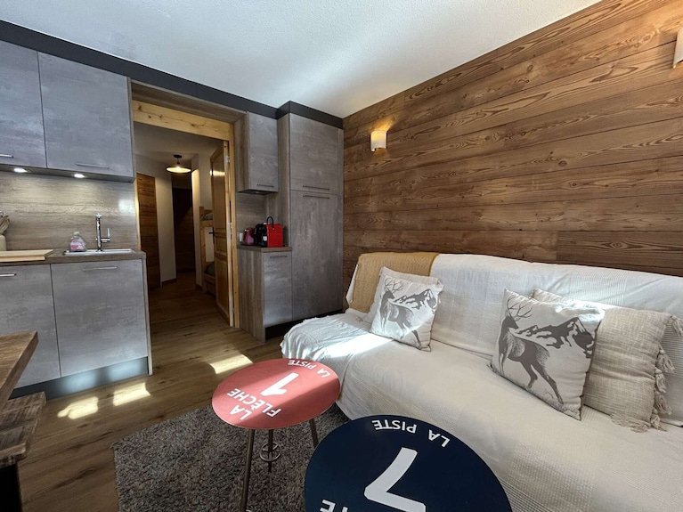 Appartement Lumineux 2 Pièces Cabine Au Monêtier-les-bains, Proche Pistes, Avec Parking - Grand Lac