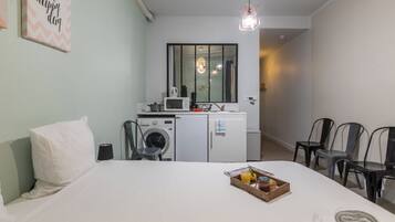 Apartamento | 1 quarto, cofre no quarto, ferro/tábua de engomar, Wi-fi grátis