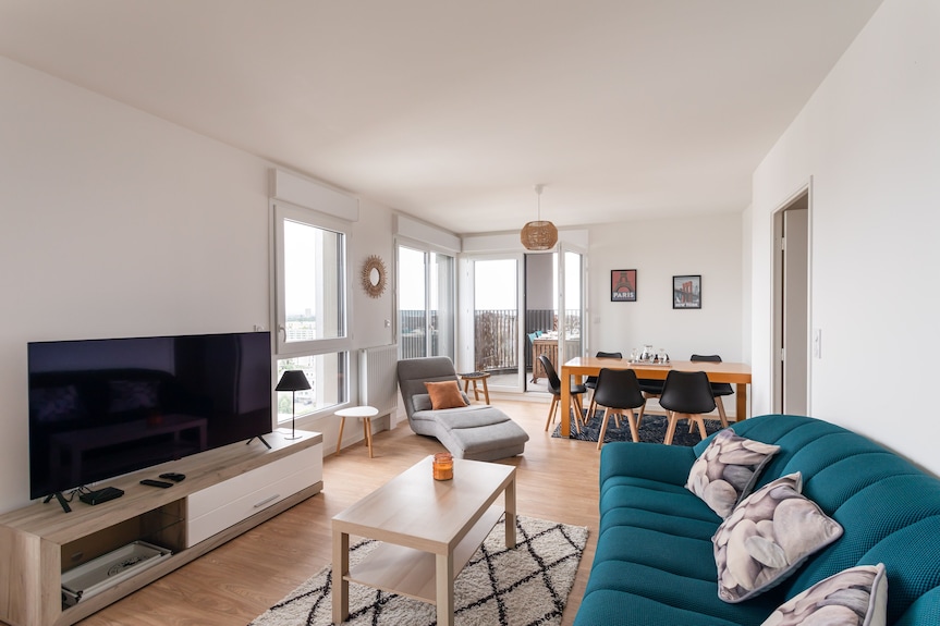 Akoya Urban Loft - Duplex Dernier éTage, Terrasses - Rennes