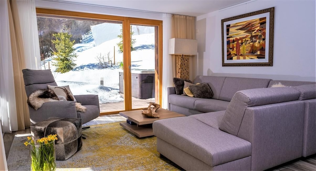 Luxury Apartment, 2 Bedroom Chalet Rahas A Grimentz - By Mrs Miggins - Zinal