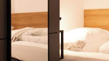 Wi-Fi de cortesia, roupa de cama