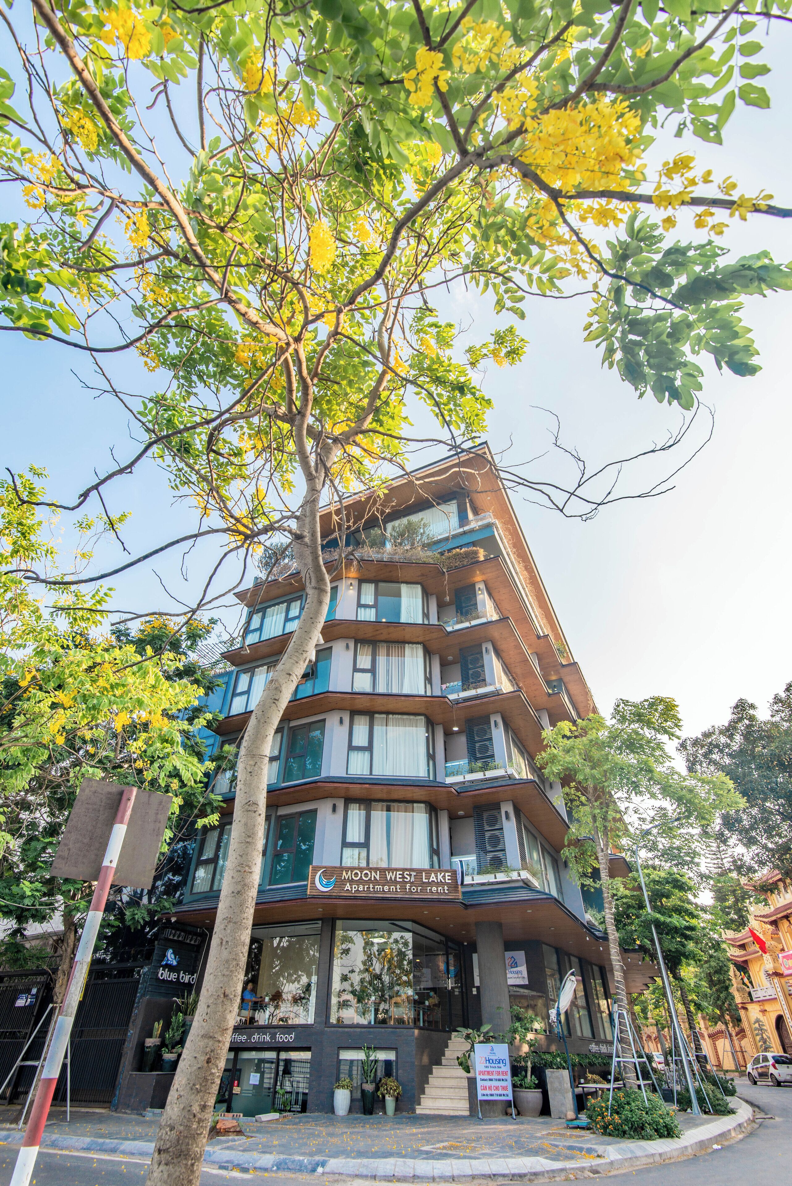 Fachada da propriedade