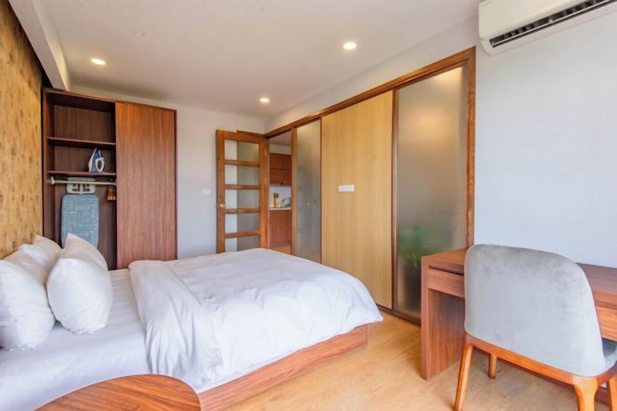 Minibar, quartos insonorizados, Wi-fi grátis, roupa de cama fornecida 