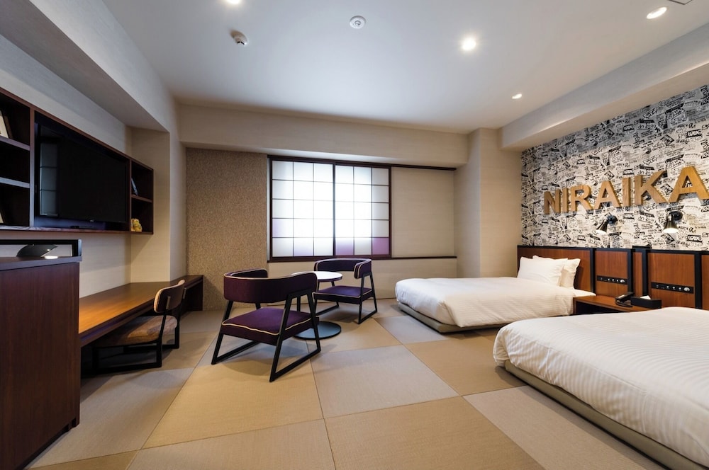 Japanesestyle Roomtatami Floortwin Bedroom Vs / Naha Okinawa - Naha