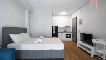 Estúdio, varanda | Berços/camas para crianças, Wi-fi grátis, roupa de cama fornecida