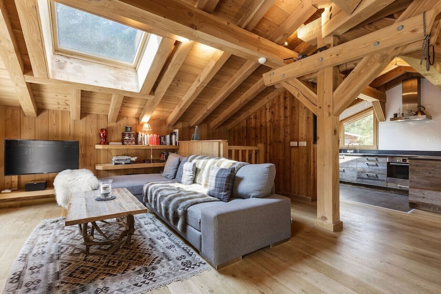 Whisky - Chalet 150m2 Calme | Sauna | Jacuzzi | Cheminée - Argentière
