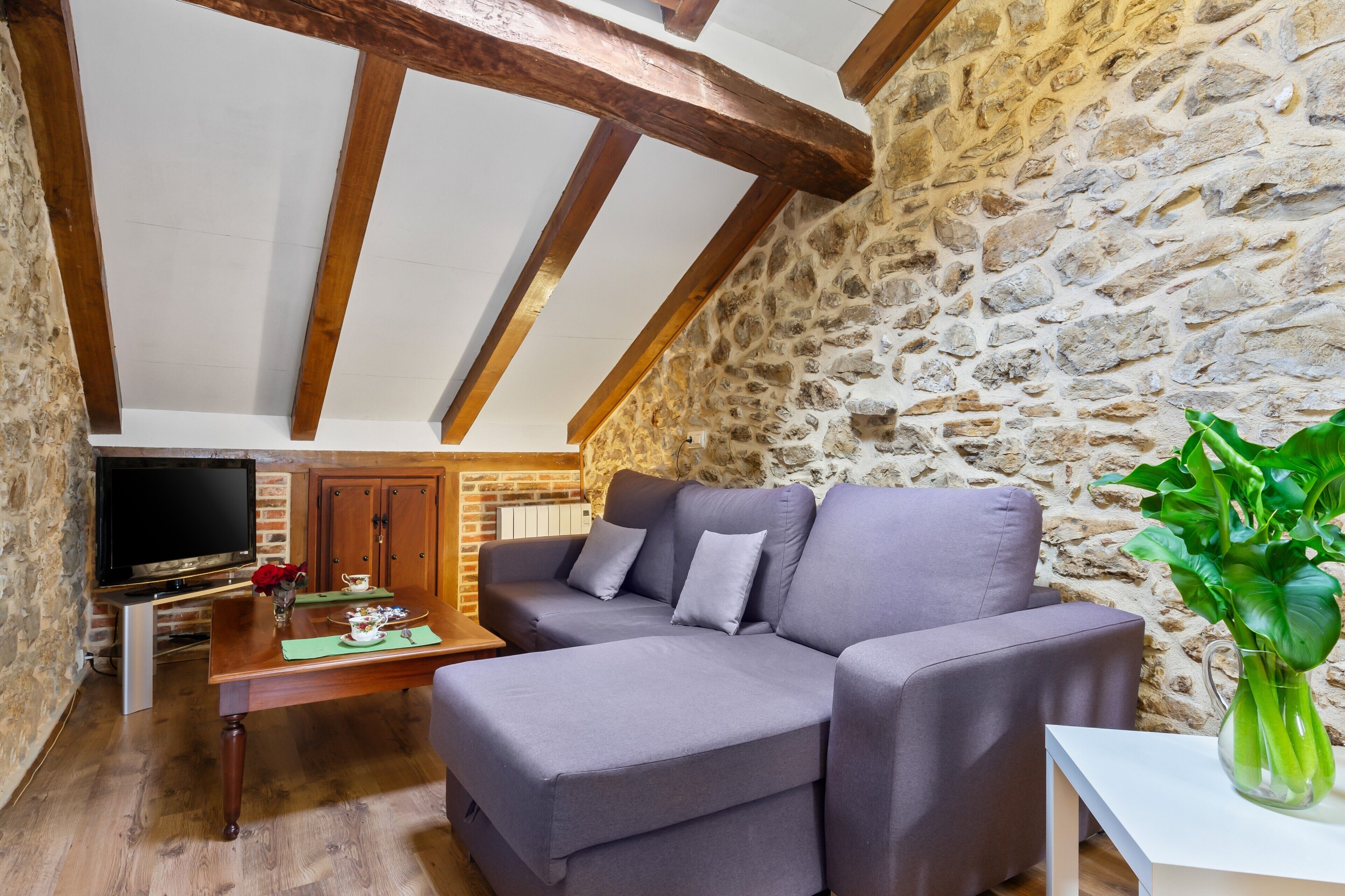 Maison De Campagne "La Casuca, Entre Mar Y Montaña" Avec Vue Sur Les Montagnes Et Terrasse Privée - Cabezón de la Sal