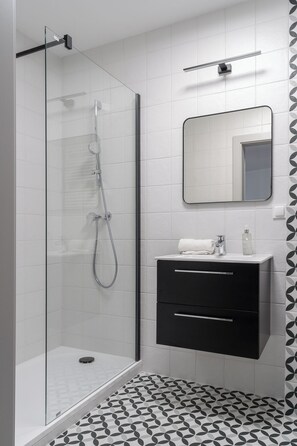 Apartamento, 1 quarto, sacada | Banheiro