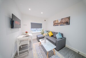 Apartamento de Luxo, casa de banho privativa (Two Bedroom) | Lounge