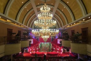 Área interna para casamento