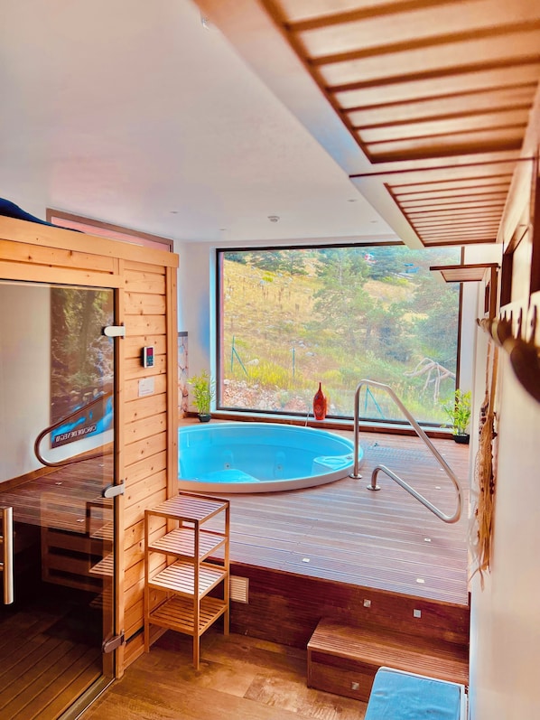 Sauna, banhos de argila, massagens