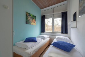 Bangalô | 6 quartos, individualmente mobiliados