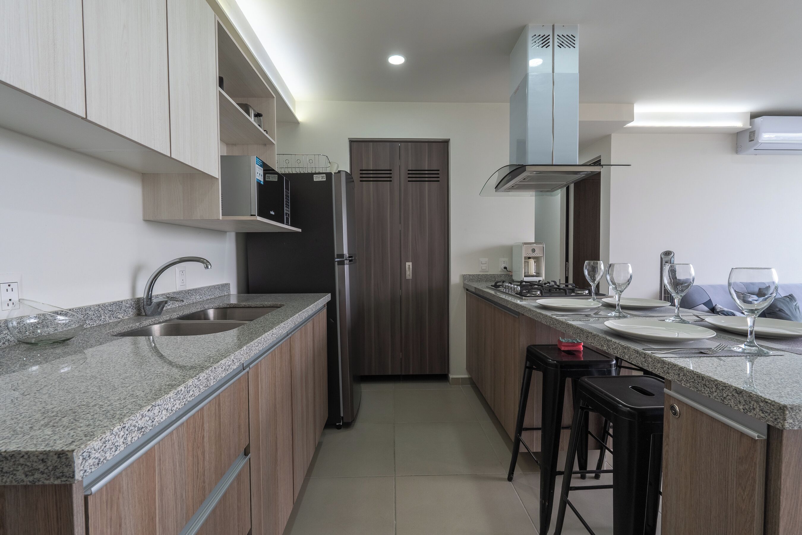 Uma chaleira elétrica 