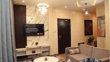 Apartamento Royal, Vista para a cidade | Sala de estar