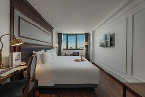 Quarto Duplo ou Twin Executivo | Minibar, cofre no quarto, secretária, quartos insonorizados