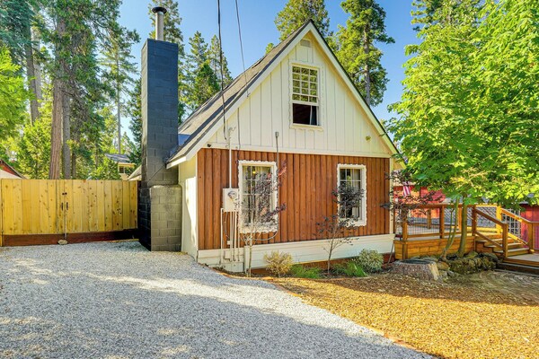 Hike, Ski & Fish: Charming Cabin In Twain Harte! - Black Oak Casino Resort