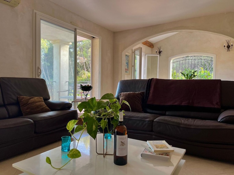 Sublime Villa Familiale Climatisée à 5 Min De La Mer. - Sanary-sur-Mer