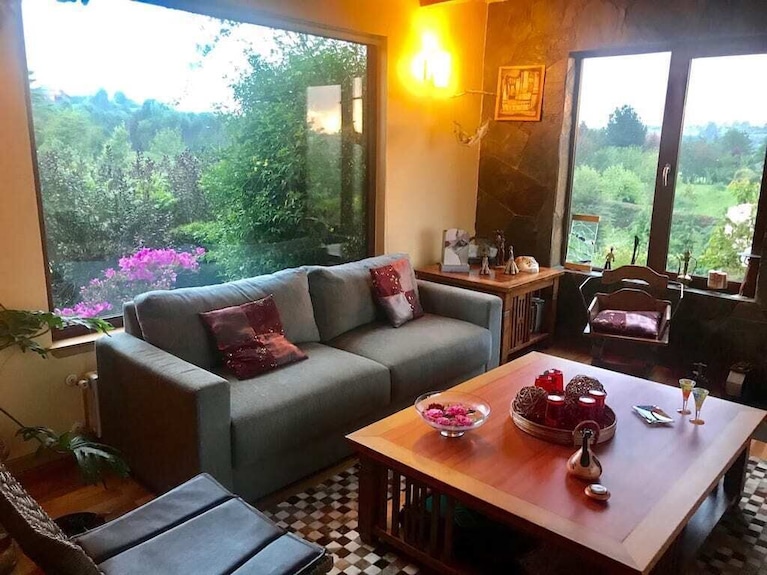 Casa En Altura Con Vistas Al Lago, Campo Y Ciudad Para 9 Personas (Pet Friendly) - Puerto Varas