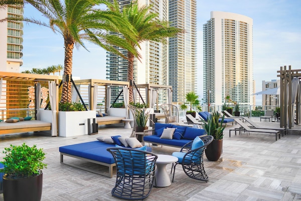 Terraço no piso superior