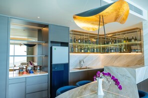 Suíte premier, vista para o oceano (Executive) | 1 quarto, roupas de cama premium, frigobar, cofres nos quartos