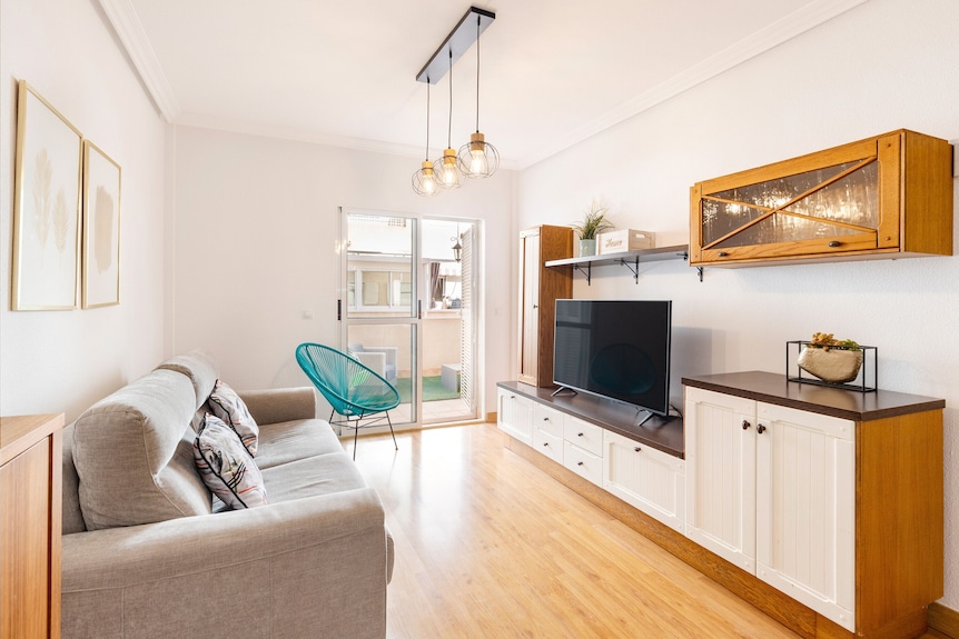 Apartamento 'Aguilas Con Ac Y Piscina' Con Piscina Compartida, Wi-fi Y Aire Acondicionado - Águilas