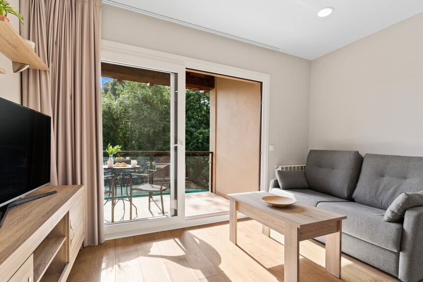 Appartement '2 Plazas 3 Ballota Sin Jardin B' Avec Vue Montagne, Terrasse Privée Et Balcon - Llanes