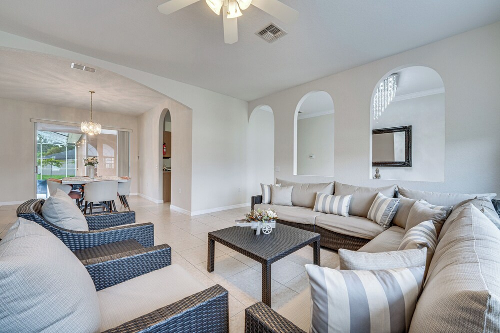 Private Pool & Lanai: Family Home In Haines City! - Davenport