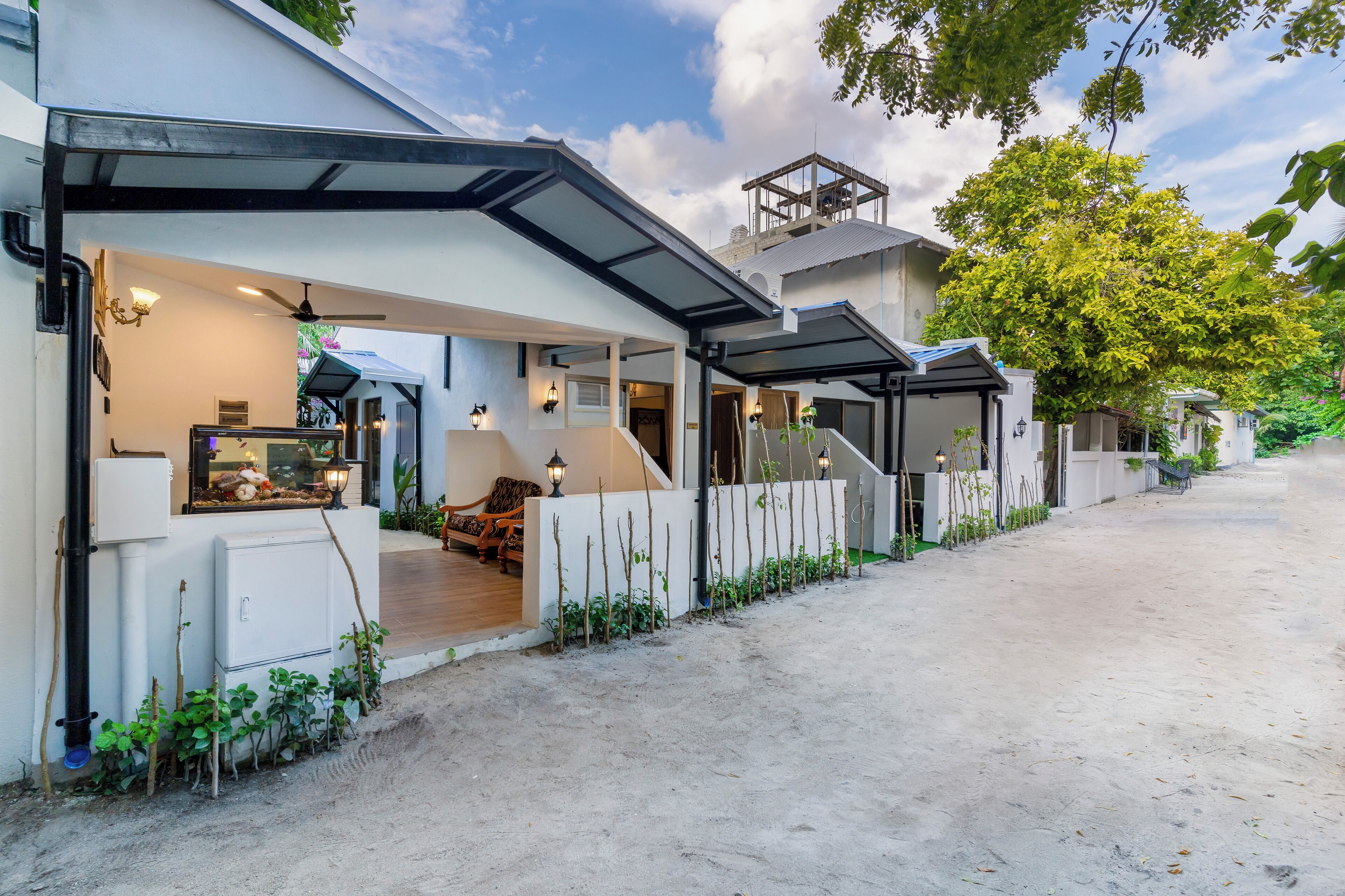 Fachada da propriedade