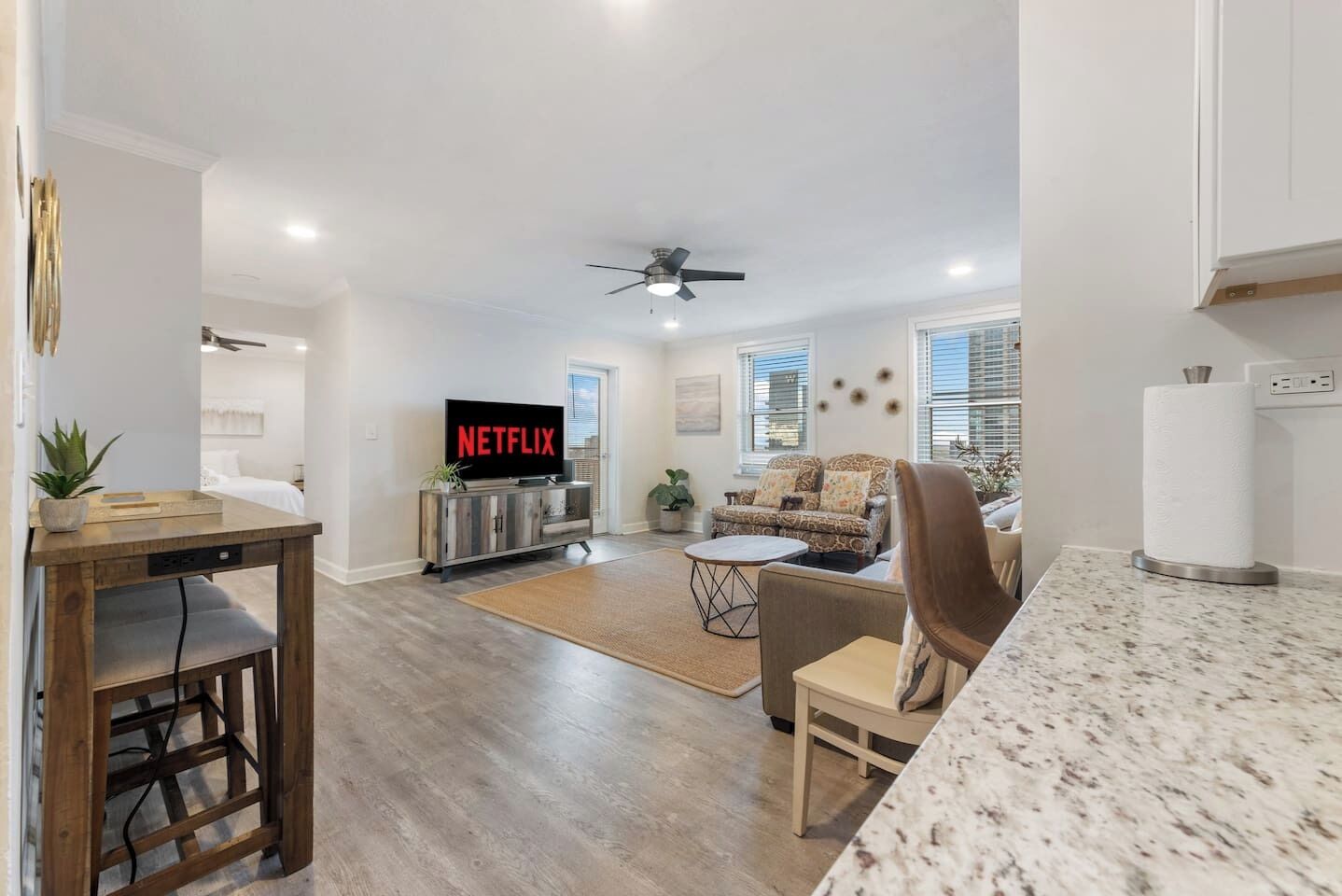 Terrace, Skyline View, Downtown, Restaurant & Bars - Atlanta, GA