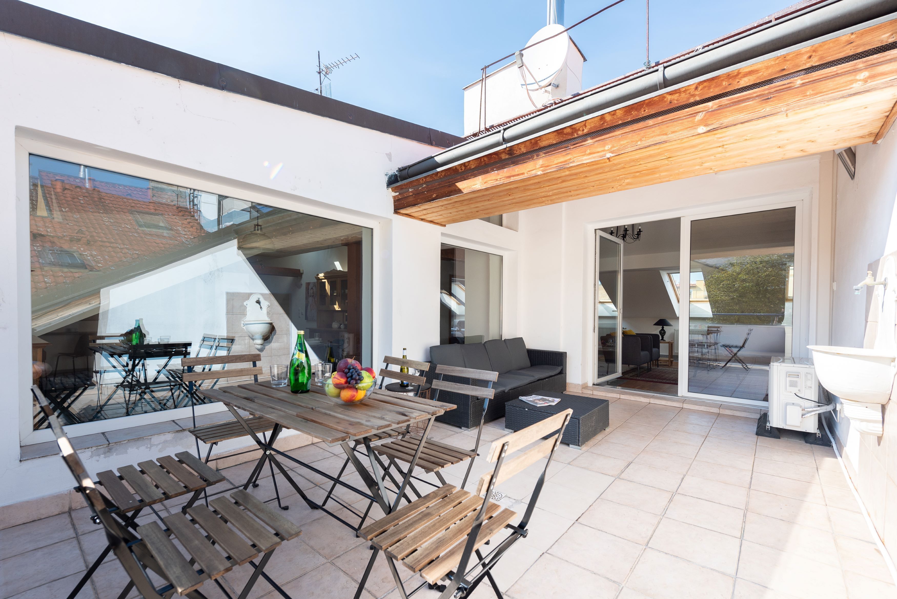 Apartamento Deluxe | Terraço/pátio interior