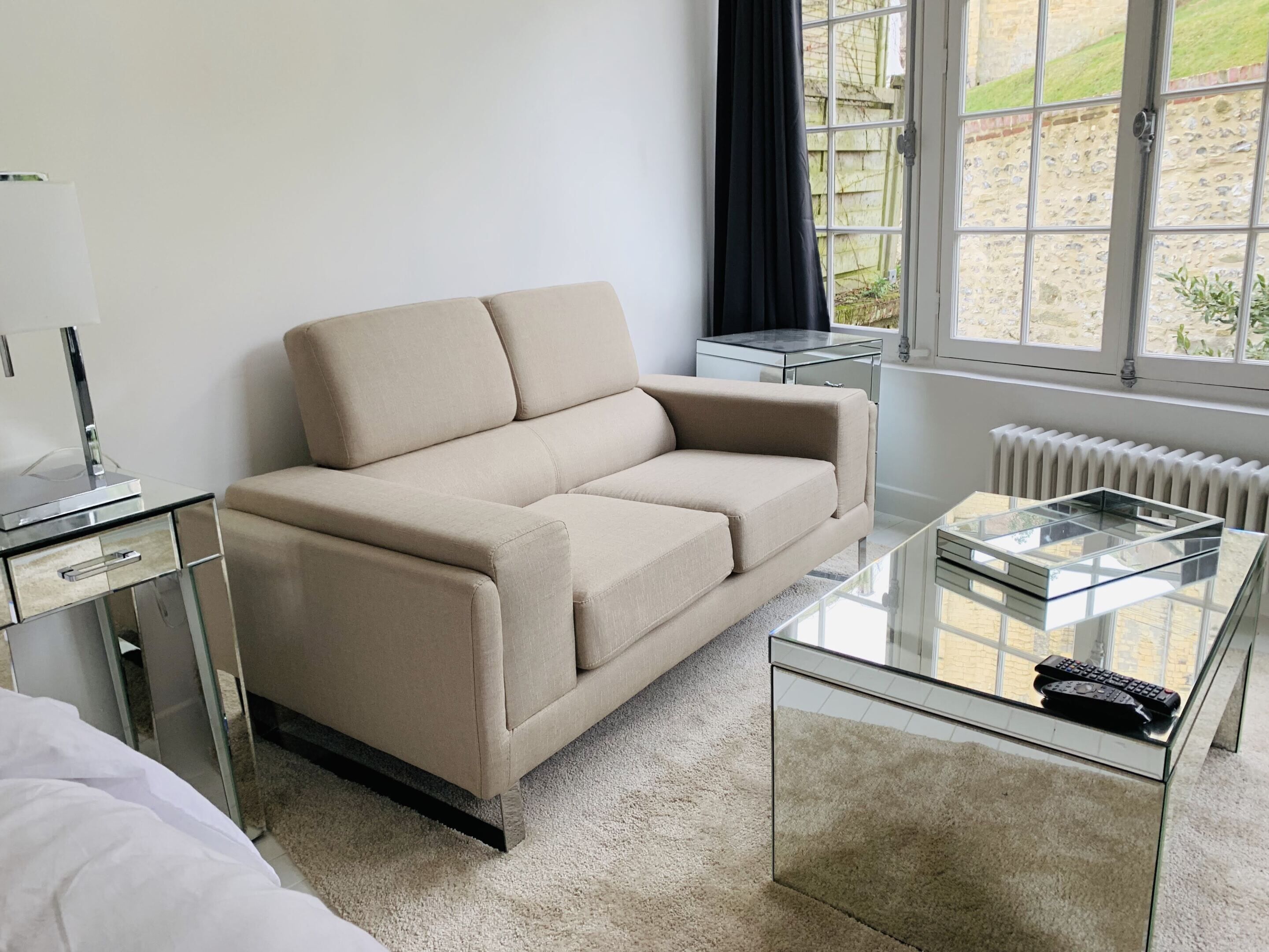 Doppelbett Oder Zwei Einzelbetten-design-eigenes Badezimmer-gartenblick-avec ... - Dieppe