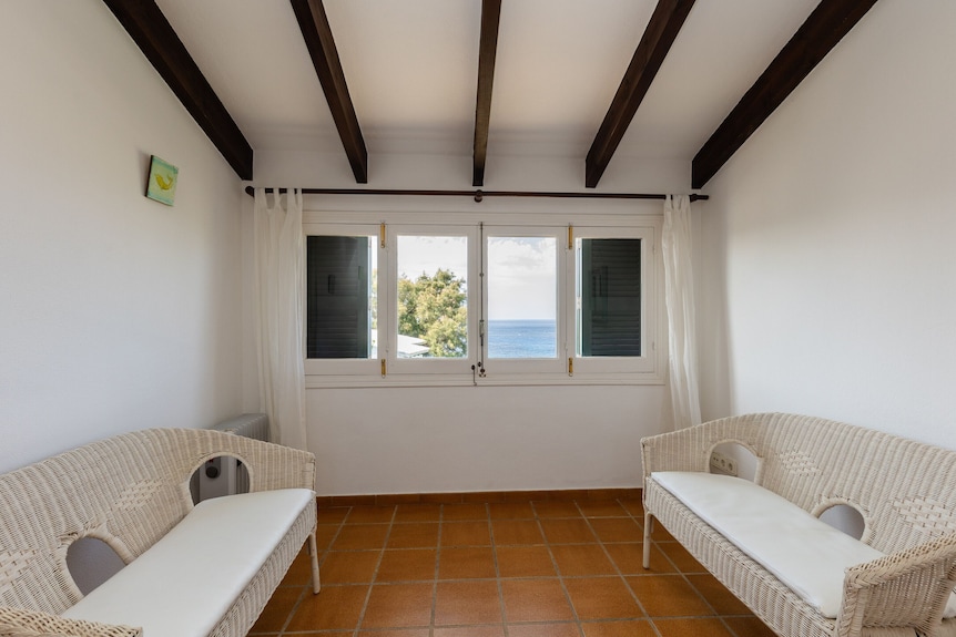 Villa 'Esther Vistas Al Mar' Con Vistas Al Mar, Piscina Privada Y Wi-fi - Mahón