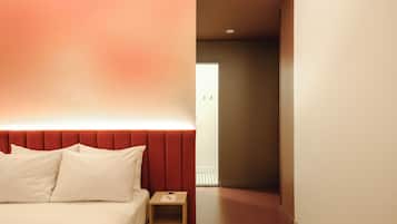 1 quarto, roupa de alta qualidade, edredões de penas