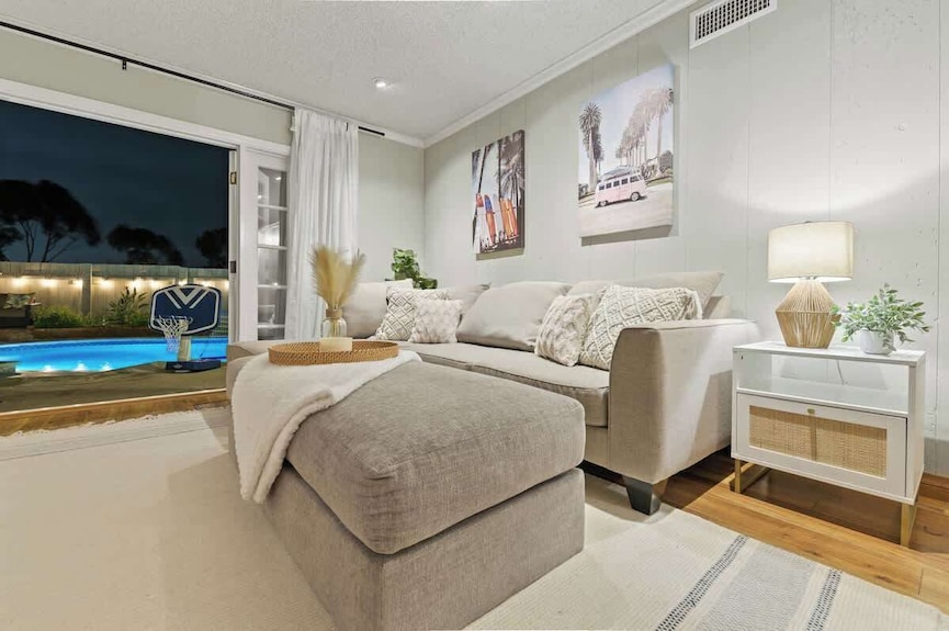 Resort Style Zen Retreat Heated Pool, Spa & Game Room - California