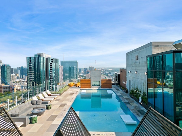 New 1br Condo On Rainey St-rooftop Pool - SXSW (South by Southwest) - Austin