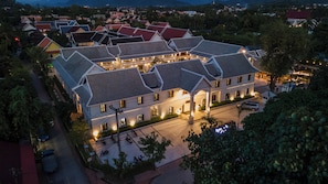 Fachada da propriedade