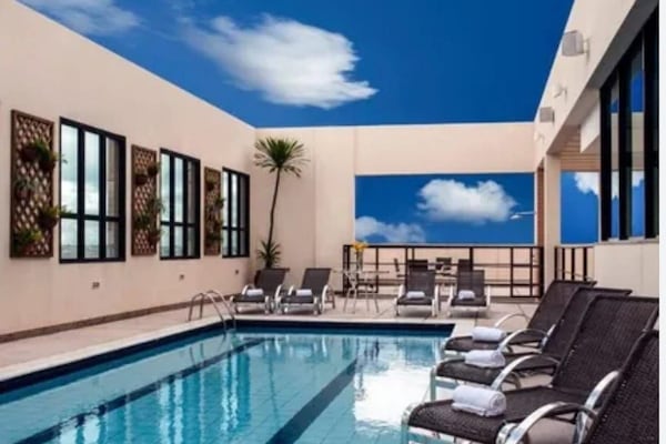 Apt lindo Comfort Taguatinga M1 | Piscina | Piscina exterior