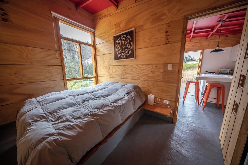 Cabaña El Turpial. Acogedora Cabaña En Madera Para 2 O 3 Personas, En Suesca. - Sesquilé