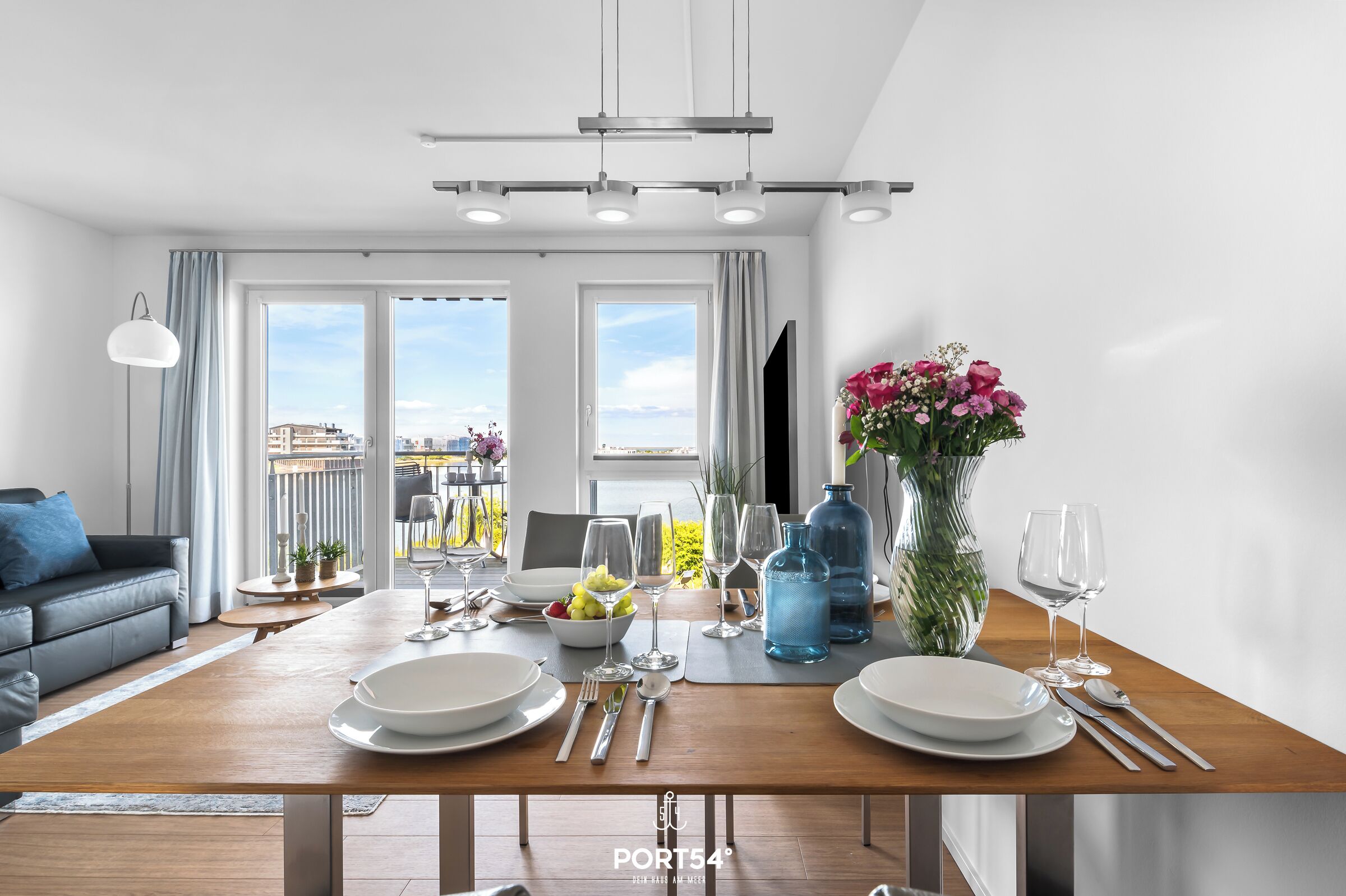 Hafenflair 2 - 1. Reihe Am Wasser, Balkon Mit Hafenblick, Fahrstuhl - Kappeln