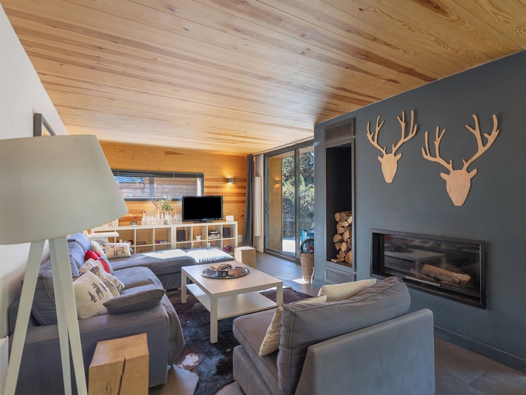 Chalet "Magnifique Moderne Familial" Avec Vue Sur La Montagne, Terrasse Privée Et Wi-fi - Font-Romeu-Odeillo-Via