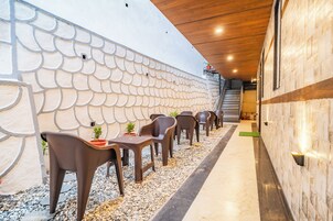 Café da manhã com buffet todos os dias mediante uma taxa
