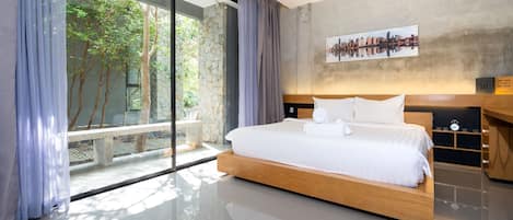 Villa Exclusiva, 1 quarto, vista para o jardim | 1 quarto, Wi-fi grátis