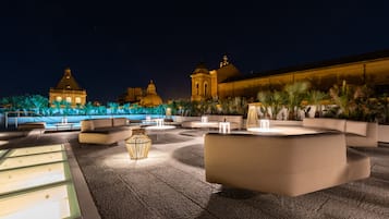 Terraço no piso superior