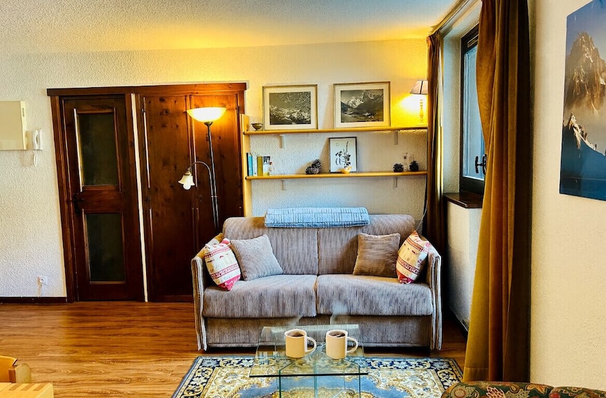 Beau T2 Avec Balcon Proche Piste - Les Praz de Chamonix