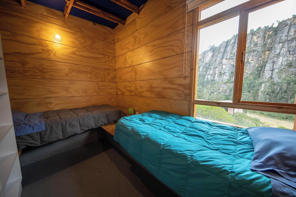 Cabaña Tyto Alba. Acogedora Cabaña De Madera Para 4 Personas, En Suesca - Sesquilé